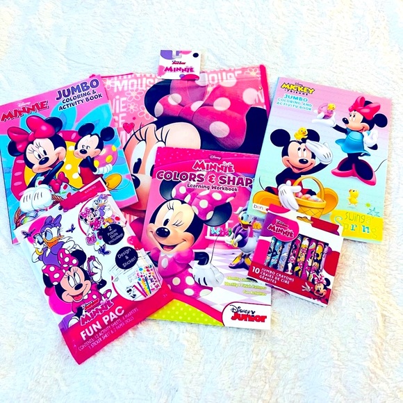 Disney | Other | Minnie Mouse Coloring Books | Poshmark